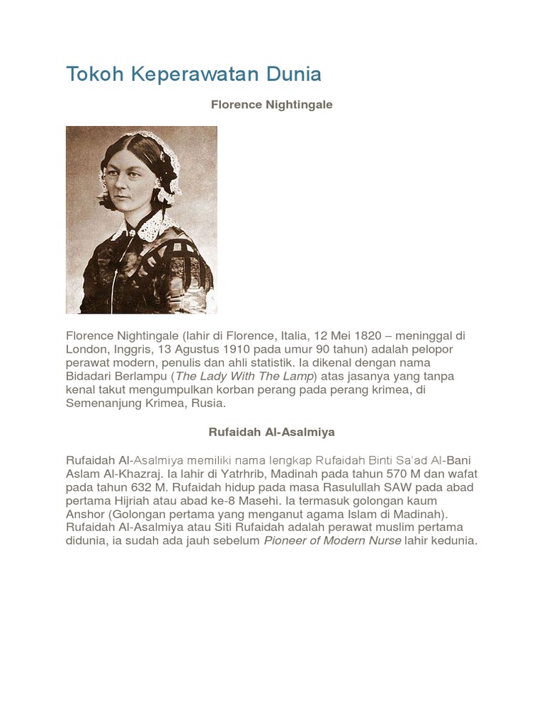 Tokoh Keperawatan | PDF