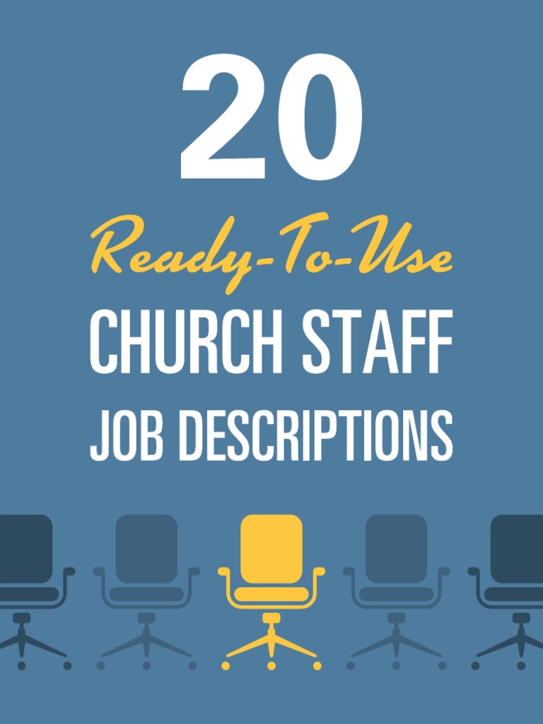 20 Ready-To-Use Ministry Job Descriptions | PDF | Minister ...