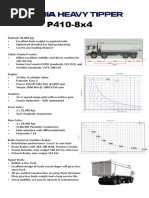 RTH100 Hybrid Mining Truck Specifications | PDF | Steering | Engines