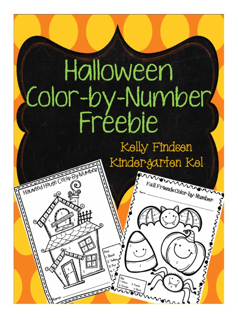 Halloween Color by Number | PDF | Graphic Design | Computer Graphics