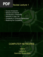 Computer Network - CS610 Power Point Slides Lecture 01 | PDF | Internet Protocol Suite ...
