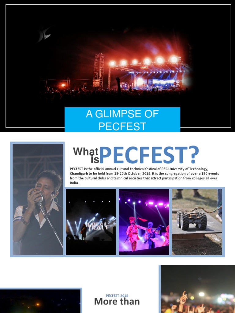 Pecfest PDF | PDF | Advertising | Entertainment