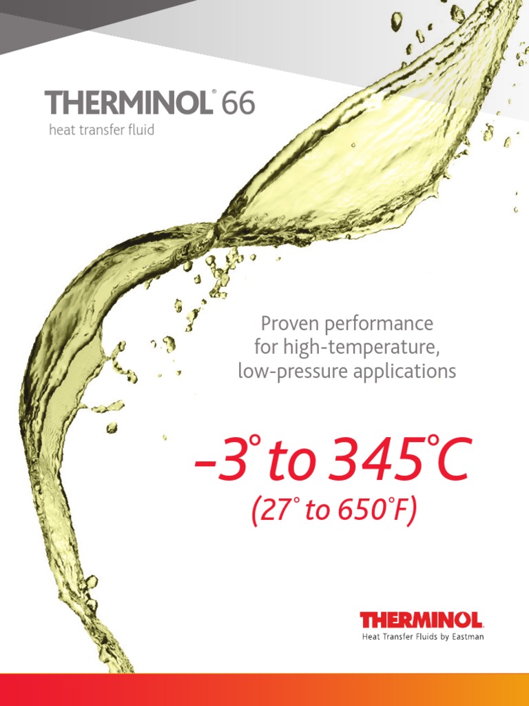 Therminol: Proven performance for high-temperature, low-pressure ...