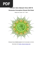 Kalender Islam 2000 M: Pentingnya Tanggal | PDF
