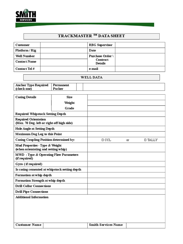 Trackmaster Data Sheet | PDF