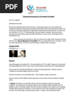 Manpower Supply Quotation Format | PDF | Outsourcing | Consultant