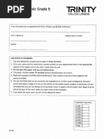 Trinity Electronic Keyboard Grade 1 | PDF