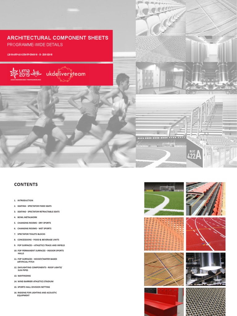 Architectural Component Sheets: Programme-Wide Details | PDF | Shower ...