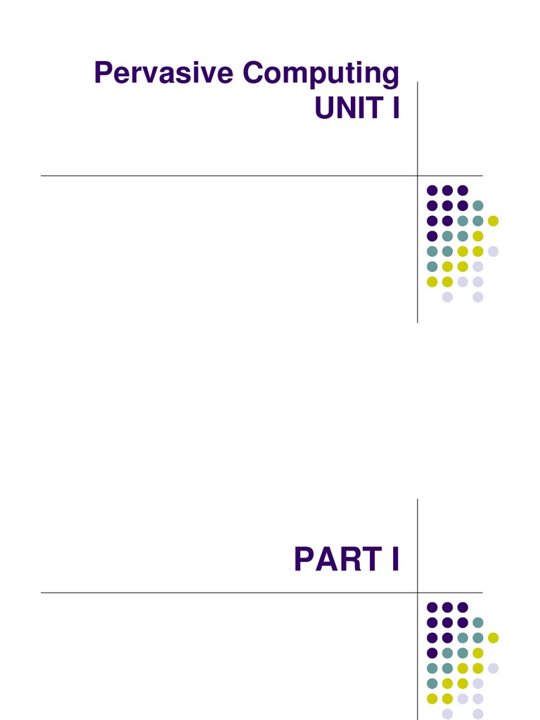 Future of Pervasive Computing | PDF | Areas Of Computer Science | Computing