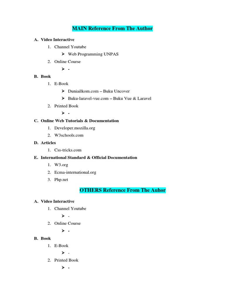 04 Roadmap Web Development | PDF