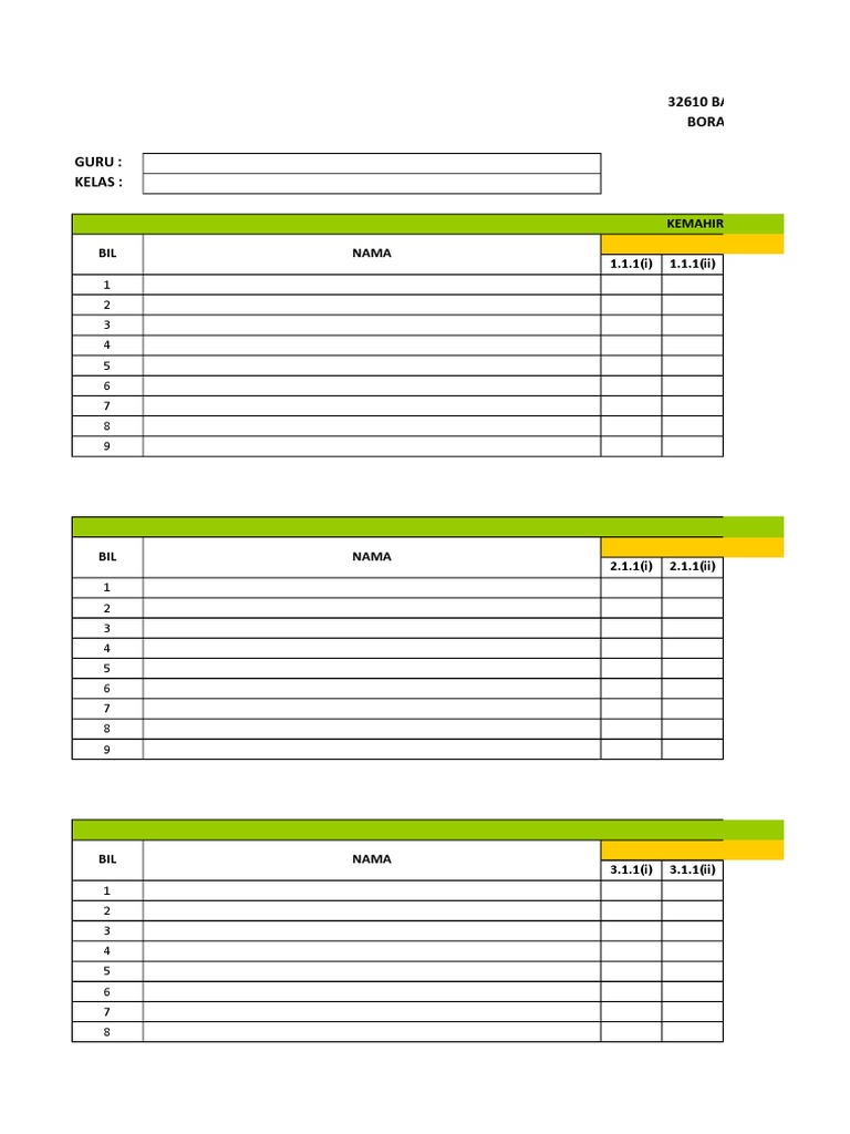Rekod Transit BM | PDF