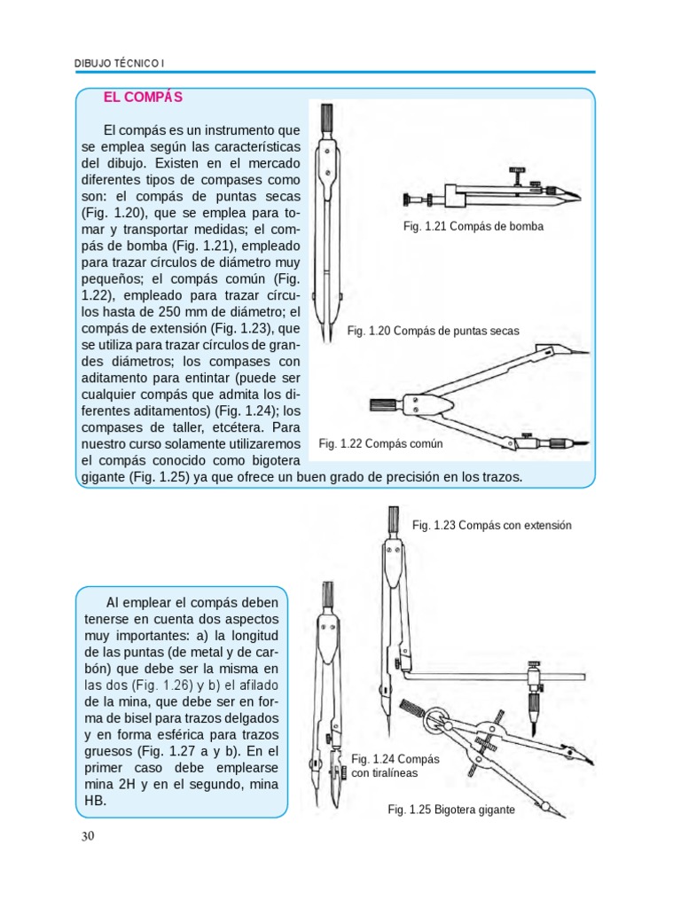 Uso Del Compas | PDF | Herramientas | Enseñanza de matemática