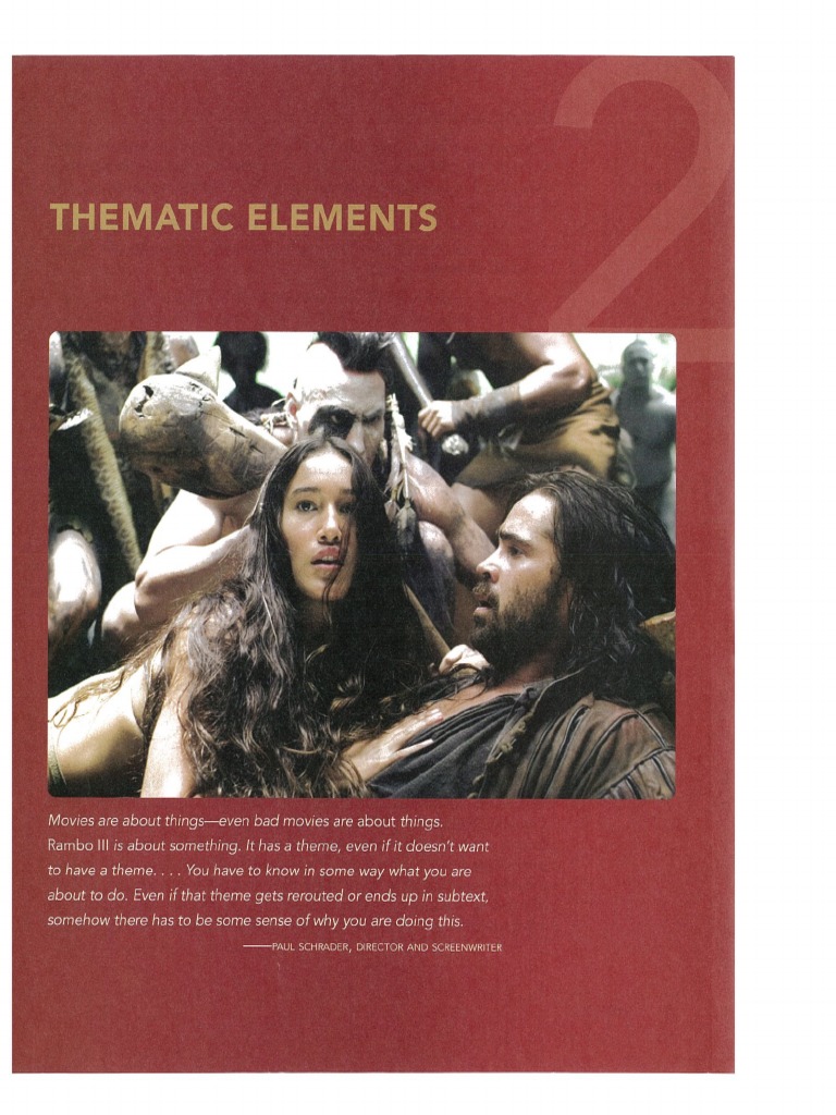002 Art Chapter 02 Thematic Elements | PDF