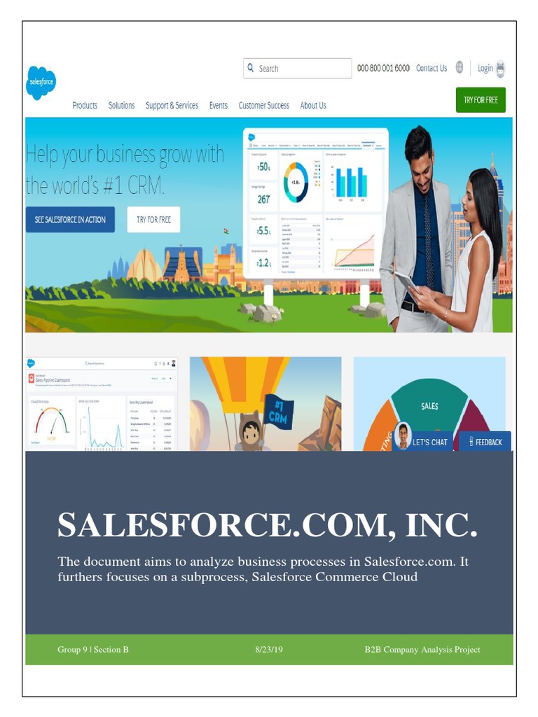 Sales Force | PDF | Salesforce.Com | Information Technology Management