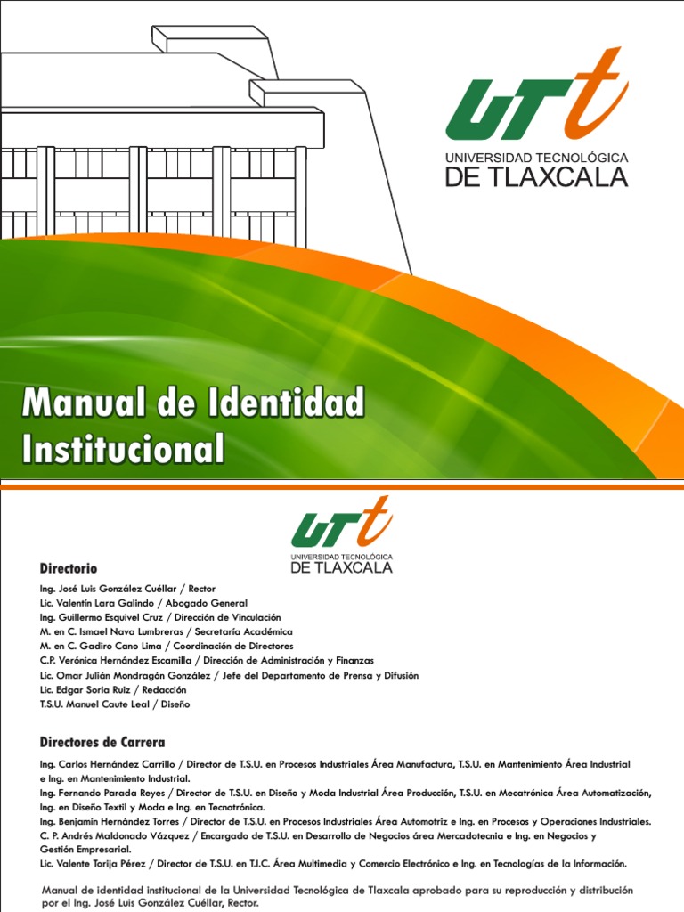 Manual de Identidad Institucional UTTlaxcala | PDF