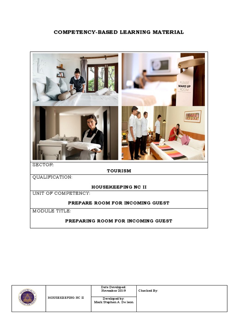 CBLM Revised New | PDF | Mattress | Bed