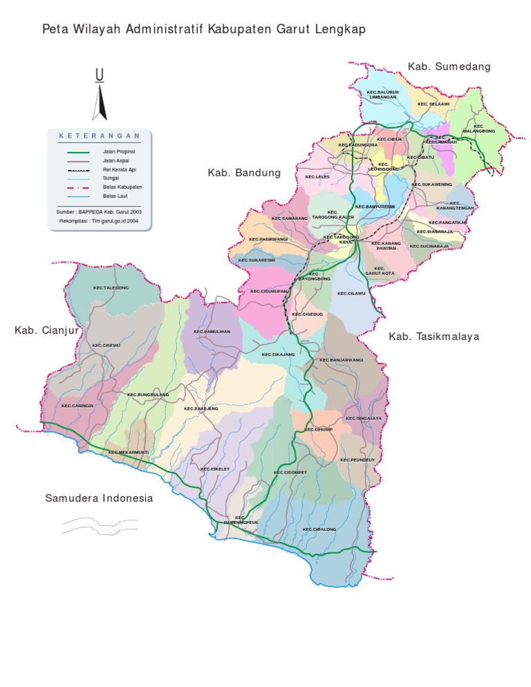 Peta Garut Lengkap | PDF