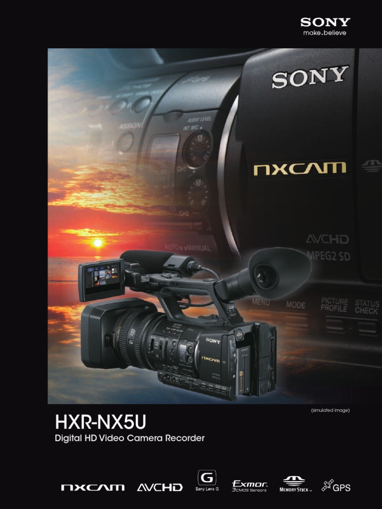 Hxr-Nx5U: Digital HD Video Camera Recorder | PDF | Microsoft Windows ...