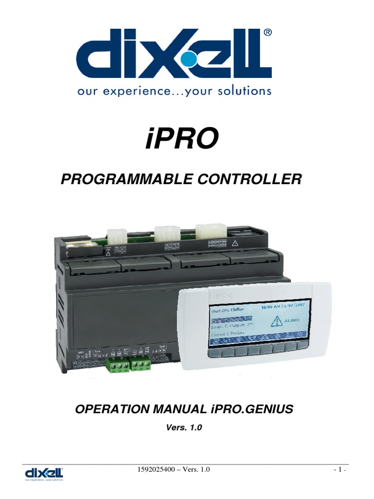 Programmable Controller: Operation Manual Ipro - Genius | PDF ...