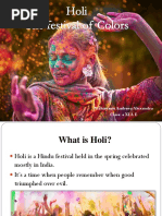 Holi Fact File | PDF | Festival