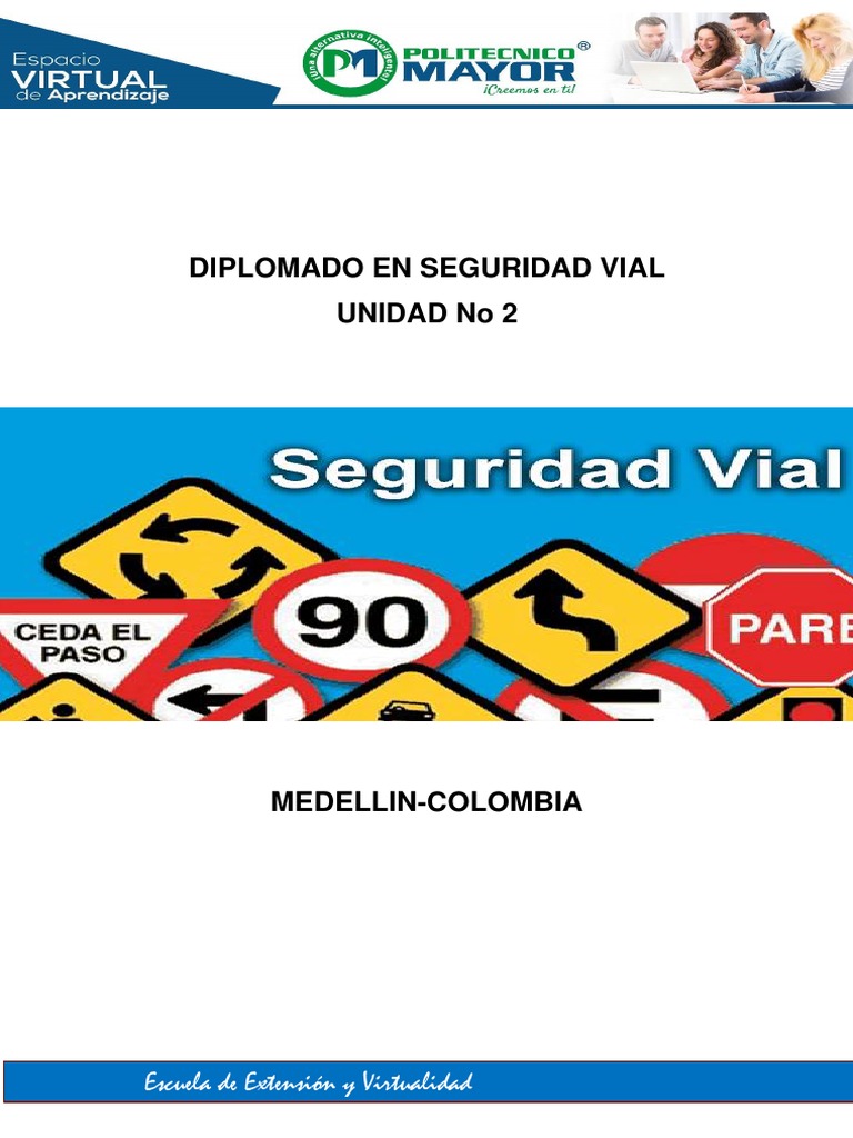 1 Guia Seguridad Vial Pdf Seguridad Vial Planificación