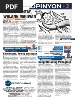 Editoryal Sample | PDF