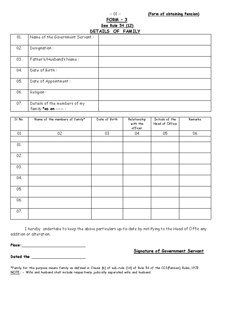 Pension Papers | Pension | Hand