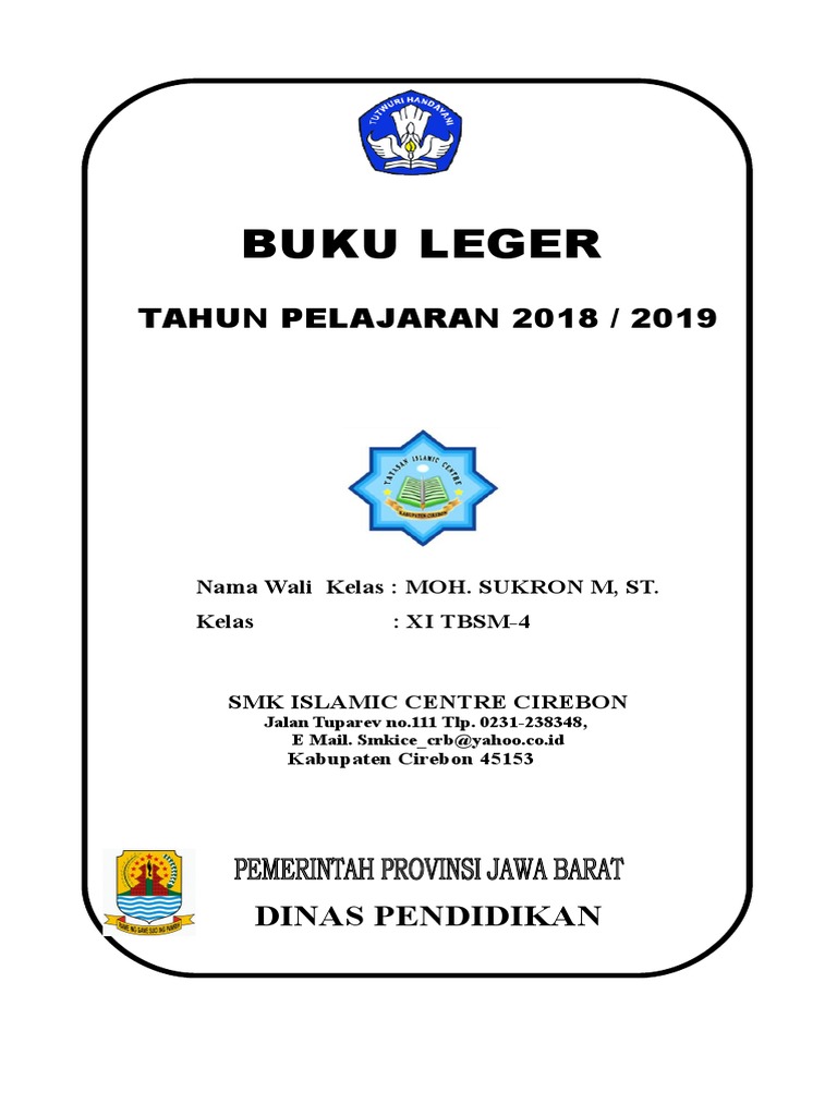 Buku Leger SMK Islamic Center Cirebon | PDF