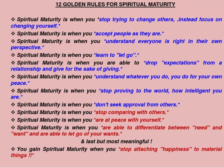 12 Golden Rules & 7 Law of Success | PDF
