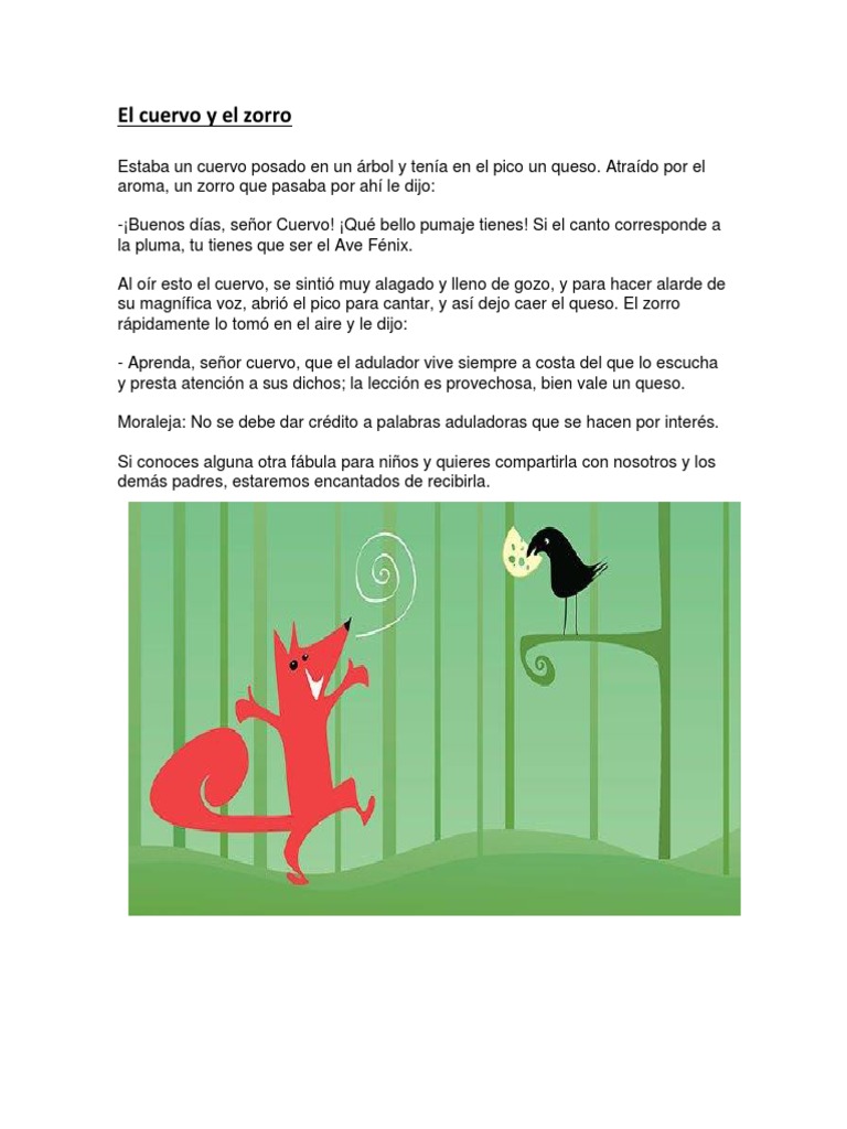 El Cuervo y El Zorro | PDF