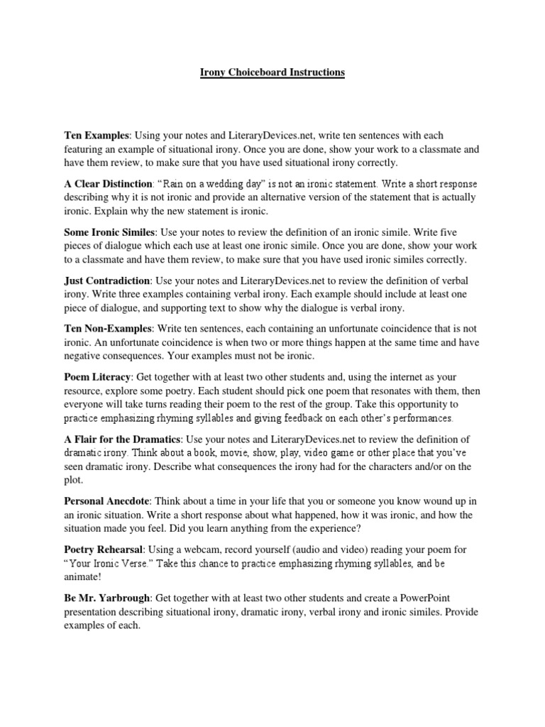 Irony Poems Examples 63 Must Read Free Verse Poems For Students