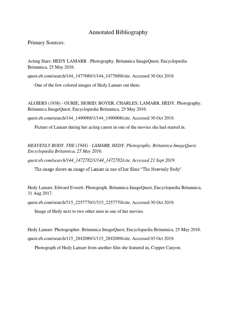 Annotated Bibliography | PDF | Information And Communications Technology