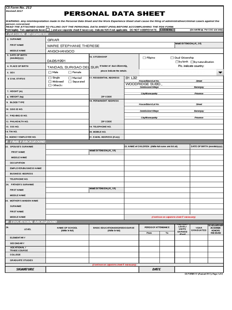 PDS Form | Download Free PDF | Passport | Crime & Violence