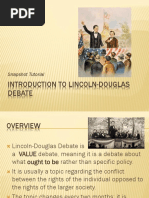 Lincoln-Douglas Debate Guide | PDF | Argument | Epistemology