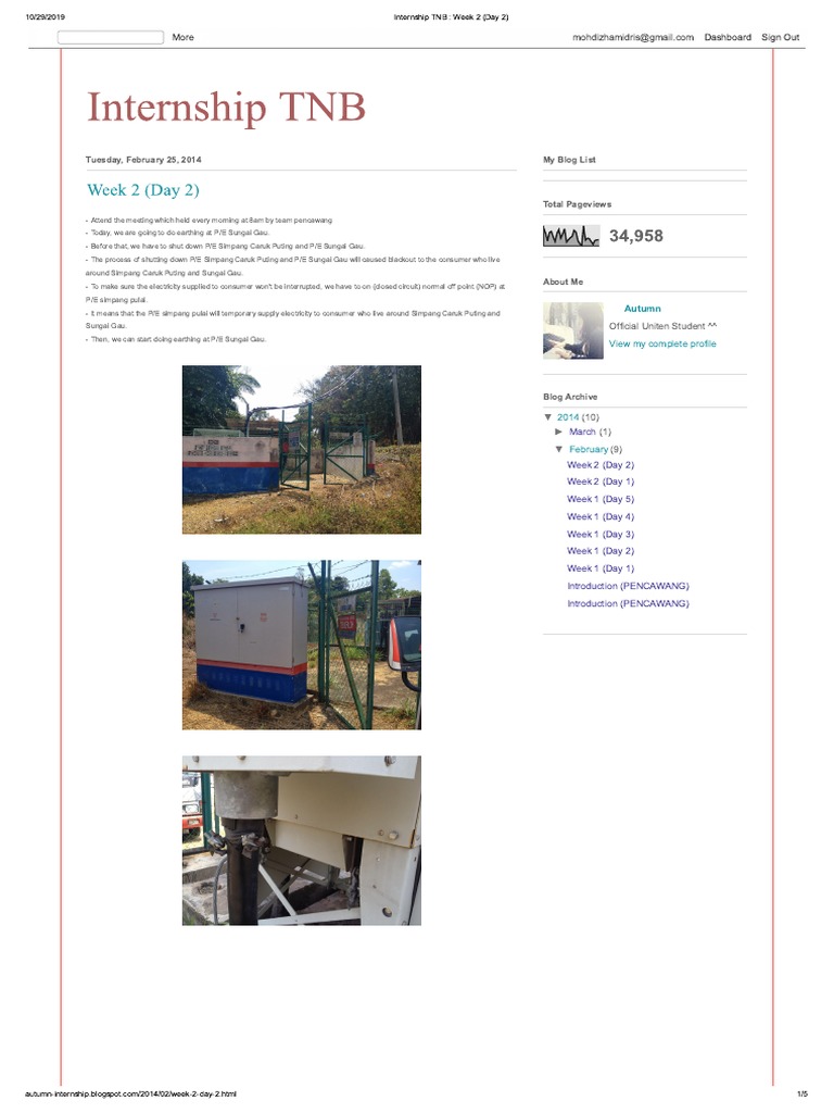 Internship TNB - Week 2 (Day 2) | PDF