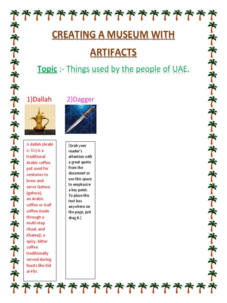Creating A Museum With Artifacts | PDF