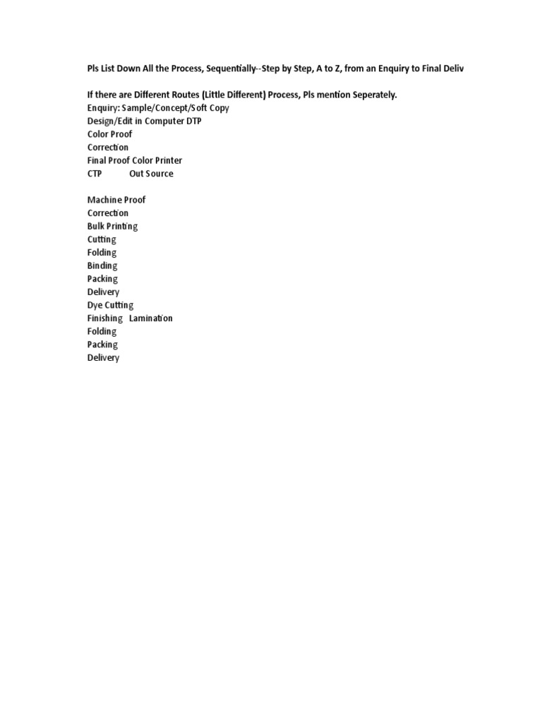 Printing Plant Setup Costs | PDF | Printing | Paper