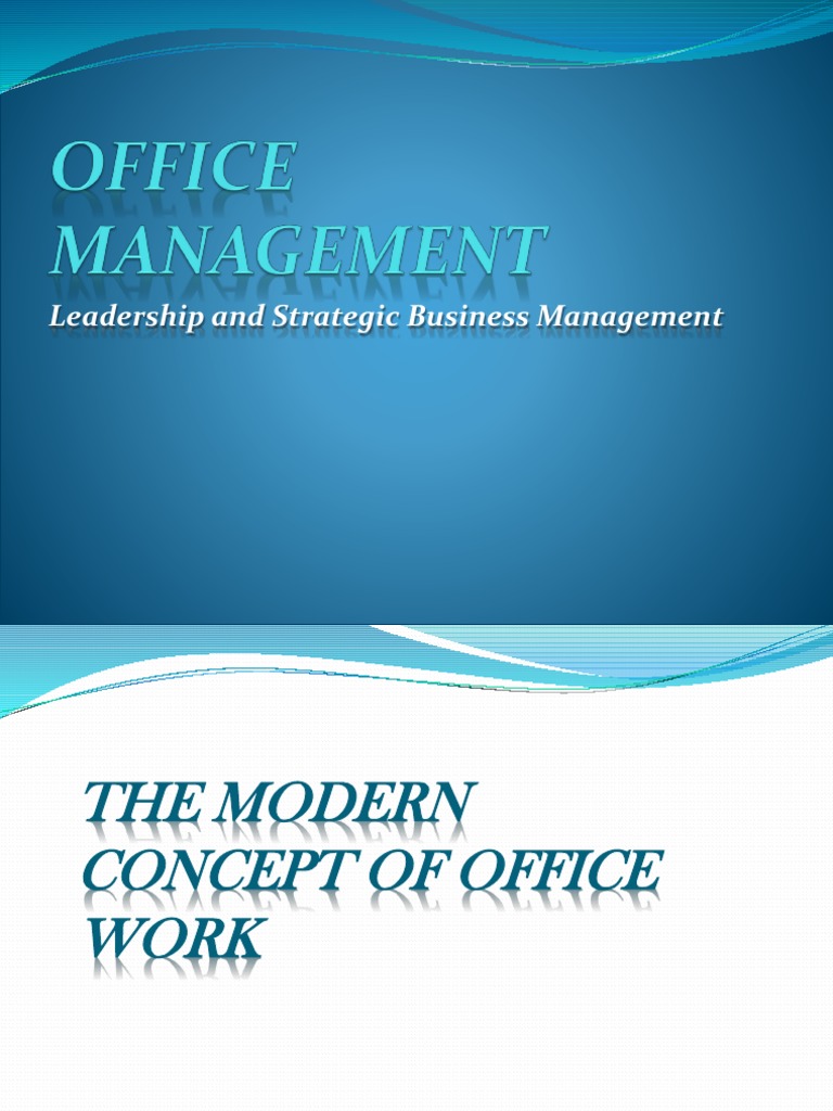 Office Management | PDF | Employment | Economies