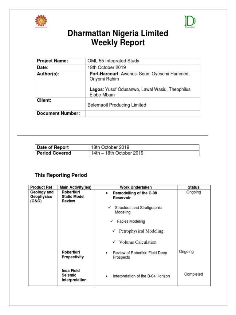 Weekly Highlight Report - 18th October 2019 | PDF | Geology | Science