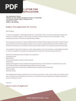 Japan Tourist Visa Cover Letter Sample | PDF | Travel Visa | Tourism