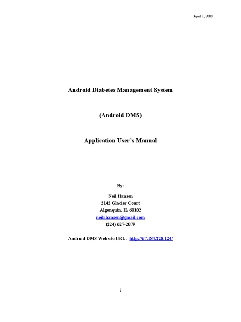 Android DMS | PDF | Android (Operating System) | Graphical User Interfaces