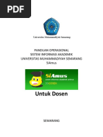 Panduan Penggunaan SIMAWA UM Jambi | PDF