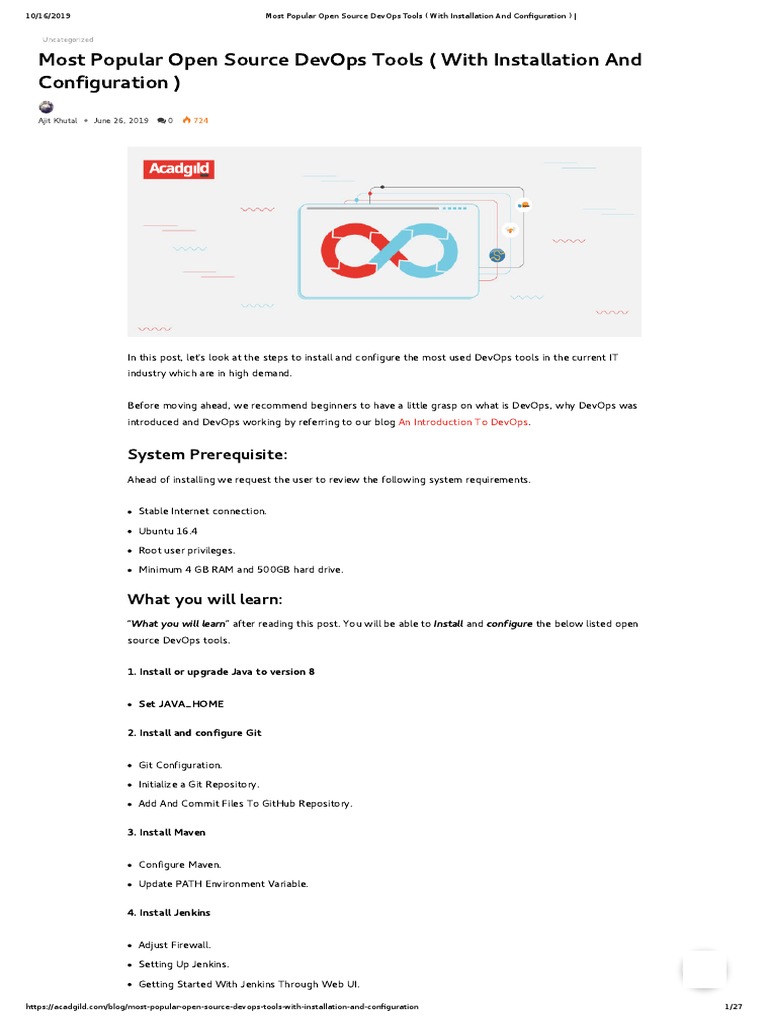 Software Devops | PDF | Web Server | Internet & Web