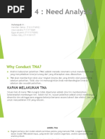 Contoh Dokumen TNA | PDF