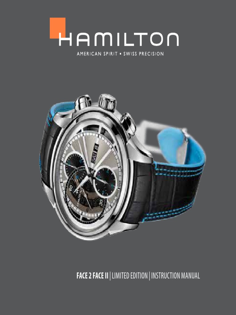 Hamilton Jazzmaster Face 2 Face II Instruction Manual | PDF | Thunder ...
