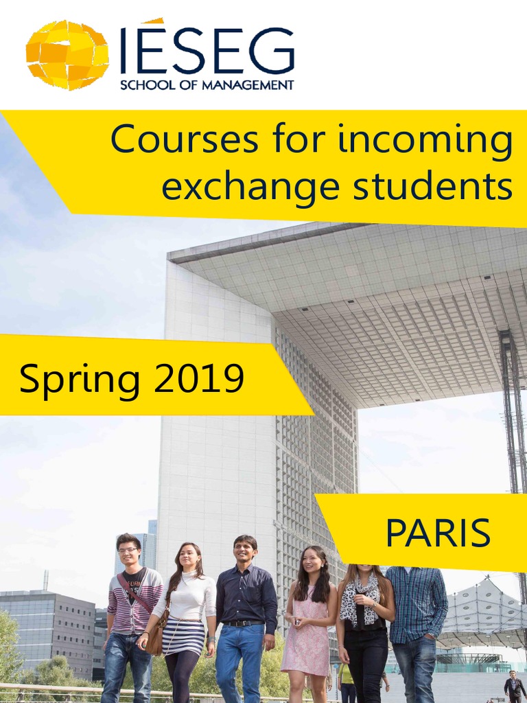 IESEG Exchange Student Course Guide | PDF | Human Resources | Plagiarism