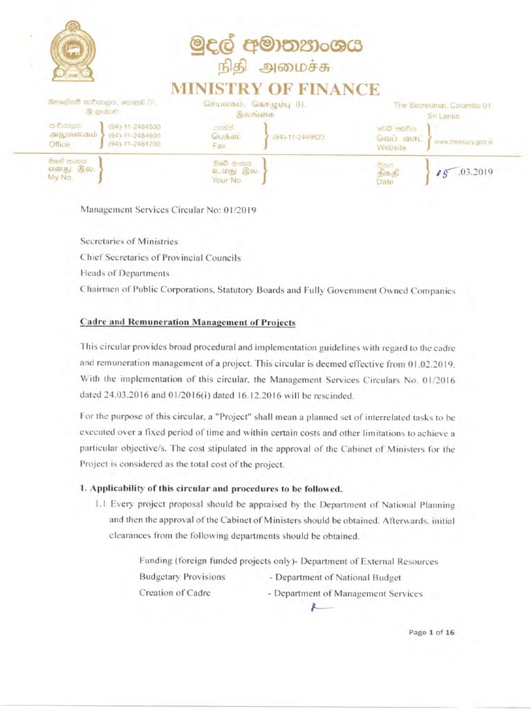 circular-MSD 1-2019 - 05.03.2019 | PDF