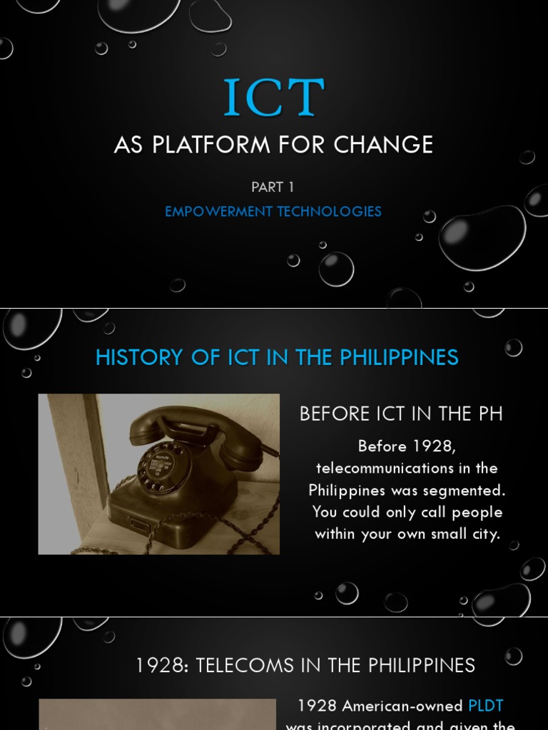As Platform For Change: Empowerment Technologies | PDF | Mobile Phones ...