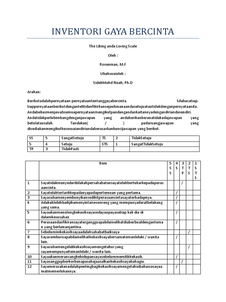 Kumpulan 6 - Borang Soal-Selidik Inventor | PDF