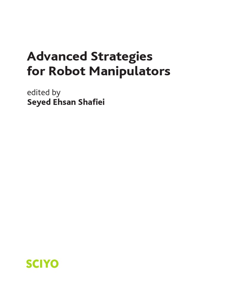 Advanced Strategies For Robot Manipulators | PDF | Finite Element Method | Optimal Control